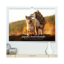 Calvendo Wandkalender Japans Seelenhunde (Premium