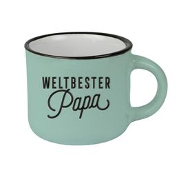 Grafik Werkstatt Tasse Espresso-Tasse Vintage Weltbester Papa