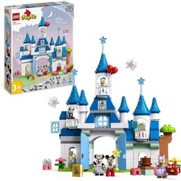 Lego® Konstruktions-Spielset Disney Duplo 3in1-Zau­ber­schloss Micky Minnie Donald Duck (10998)