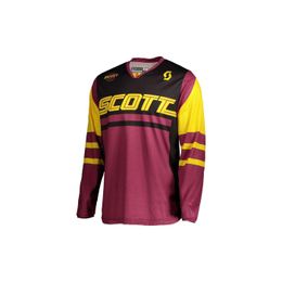 Scott Motocross-Shirt, gelb|rot