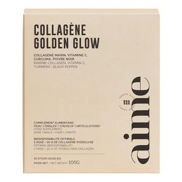 Aime - Collagen Golden Glow - Nahrungsergänzungsmittel - -golden Glow Boite De 10 Sticks