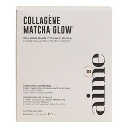 Aime - Collagen Matcha Glow - Nahrungsergänzungsmittel - matcha Glow Boite De 10 Sticks Relaunch