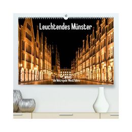 Calvendo Wandkalender Leuchtendes Münster 2023