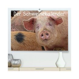 Calvendo Wandkalender Der Schweinekalender (Premium