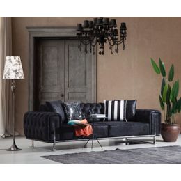 JVmoebel 3-Sitzer Sofa Dreisitzer Couch Chesterfield Möbel Polstersofas Wohnzimmer