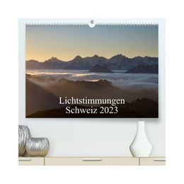 Calvendo Wandkalender Lichtstimmungen Schweiz 2023 (Premium