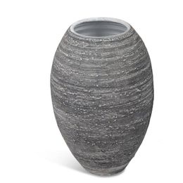 formano Bodenvase Antik, Grau H:50cm D:30cm Keramik
