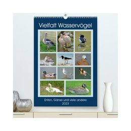 Calvendo Wandkalender Vielfalt Wasservögel (Premium