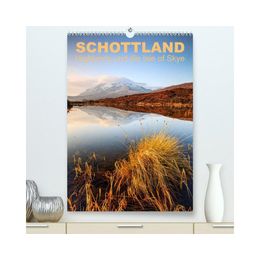Calvendo Wandkalender Schottland: Highlands und die Isle of Skye (Premium