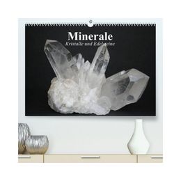 Calvendo Wandkalender Minerale. Kristalle und Edelsteine (Premium