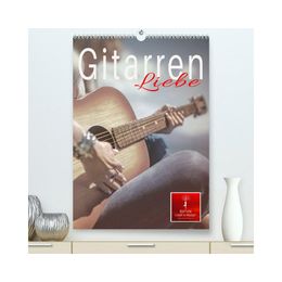Calvendo Wandkalender Gitarren Liebe (Premium