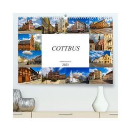 Calvendo Wandkalender Cottbus Impressionen (Premium