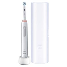Oral-B Elektrische Zahnbürste Pro 3 3500 White mit Reiseetui JAS22