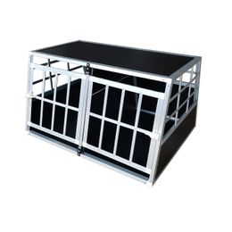 metra-direkt Hunde-Transportbox Hundetransportbox L fürs Auto