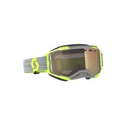 Scott Motorradbrille, gelb|grau