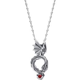 Pandora Damen Kette mit Anhänger, 925er Silber, silber