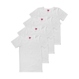 Sweety for Kids Unterhemd 4er Sparpack Mädchen Shirt Single Jersey (Spar-Set