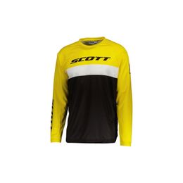 Scott Motocross-Shirt, gelb|schwarz