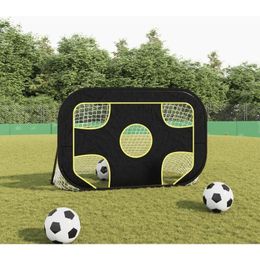 Bonnevie - Fußballtor mit Torwand 120x80x80 cm Polyester vidaXL685349