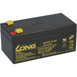 Kunglong - Bleiakku 12V 3,3Ah kompatibel LC-R123R4PG Vlies agm VdS