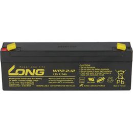 Kunglong - Kung Long WP2.2-12 12V 2,2Ah agm Blei Batterie wartungsfrei VdS battery
