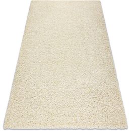 RUGSX - Teppich soffi shaggy 5cm creme beige 80x150 cm