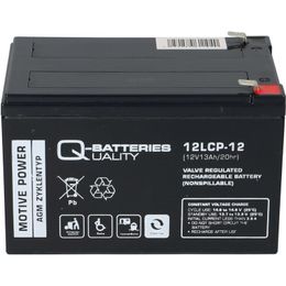 Quality Batteries - Akku f. Panasonic LC-CA1212PG1 12LCP-12 12V-13Ah agm Batterie qb