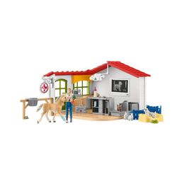 Schleich® 42502 Farm World – Tierarzt – Praxis mit Haustieren