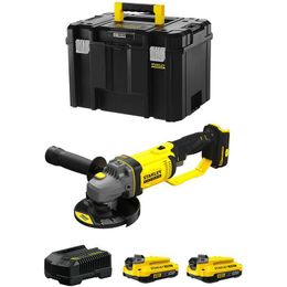 Mini-Schleifer Stanley FatMax SFMCG400D2T (2 x 2,0 Ah + Ladegerät + tstak vi)