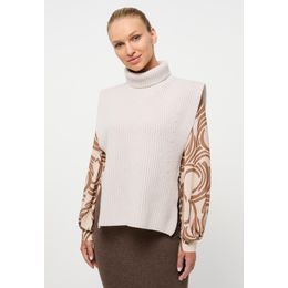 Rollkragenpullover Eterna Gr. 2XL, beige Damen Pullover Rollkragenpullover