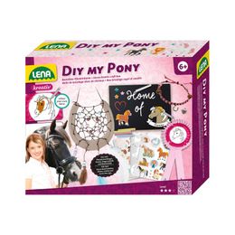 LENA Bastelset DIY MY PONY in pink