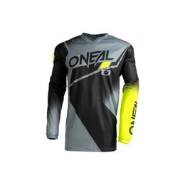 O Neal O’NEAL Motocross-Shirt, grau|schwarz