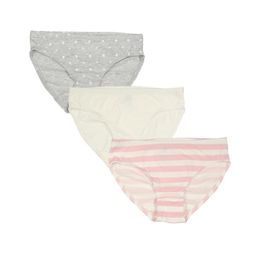 Sanetta - Slip RIO STRIPES & DOTS 3er Pack in hellgrau melange/weiß, Gr.164