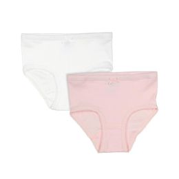 Sanetta - Unterhose CLASSY GIRL 2er-Pack in weiß/rosa, Gr.140