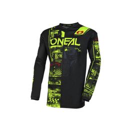 O Neal O’NEAL Motocross-Shirt, gelb|schwarz