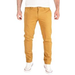 Pittman Chinohose Derrick moderne Baumwolll Chino Jeans mit Reißverschluss