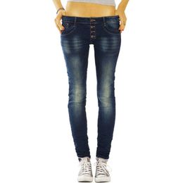 be styled Low-rise-Jeans tapered Damenjeans
