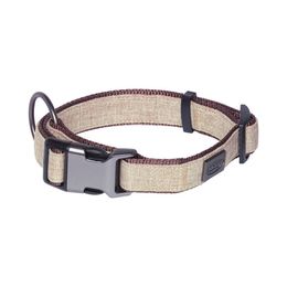 Nobby Hunde-Halsband Halsband Linen Deluxe braun