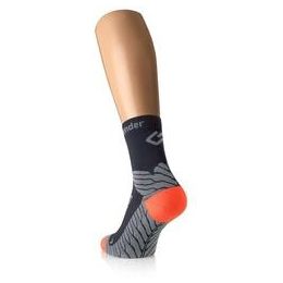 UNDER PRESSURE SOCKX | halbhohe Socken mit Kompression (1 Paar) 43-46 / anthrazit