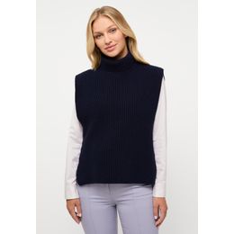 Rollkragenpullover Eterna Gr. M, blau (navy) Damen Pullover Rollkragenpullover