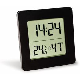 TFA Digitales Thermo-Hygrometer 30.5038.01, schwarz