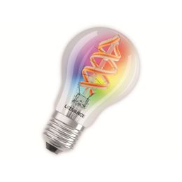 LEDVANCE LED-Filament-Lampe, CLA30D, E27, EEK: G, 4,5W, 300lm, 2700K, WiFi