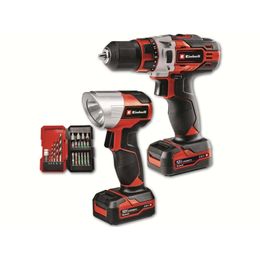 Einhell Akku-Bohrschrauber-Set TE-CD 12/1 Li +22+CL (2x2.0 Ah)