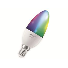 LEDVANCE LED-Lampe, B40, 3 Stk, E14, EEK: F, 4,9W, 470lm, RGBW, WiFi