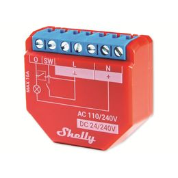 Shelly WLAN-Schaltaktor Plus 1PM, 16 A, Bluetooth