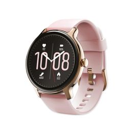 Hama Smartwatch Fit Watch 4910, Herzfrequenz, Blutsauerstoff, rosa