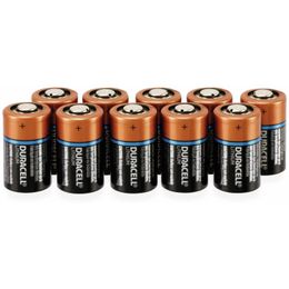 Duracell Lithium-Fotobatterie, Lithium, CR2, 3V, 10 Stück