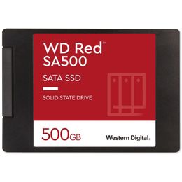 Western Digital SATA-SSD WD Red SA500, 500 GB, 7mm, intern