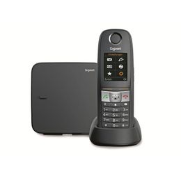 Gigaset Schnurloses DECT-Telefon E630, schwarz