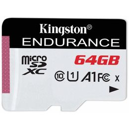 Kingston MicroSD-Card High Endurance, 64 GB